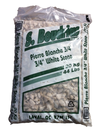 WHITE STONE 3/4" – MARINA LANDSCAPE SUPPLIES